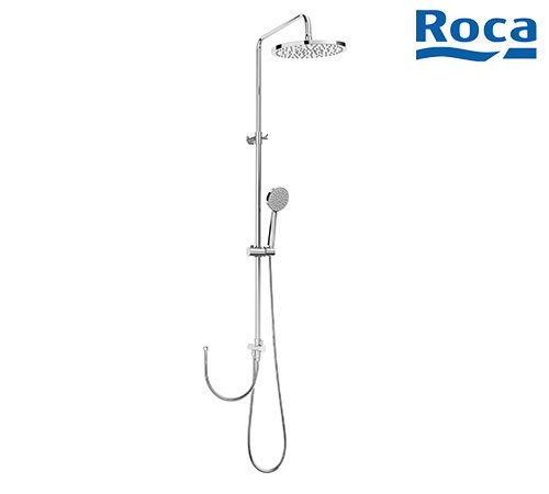 Roca victoria connect shower set with diverter including 24.5 shower ...