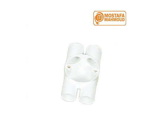Four Way Junction Box UPVC - H Shape 20mm