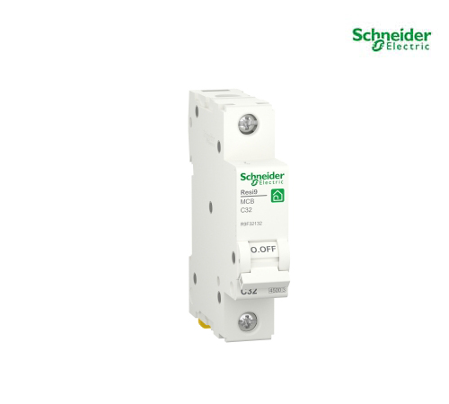 Miniature circuit breaker (MCB), Resi9, 1P, 32A, C curve, 4500A (IEC/EN ...