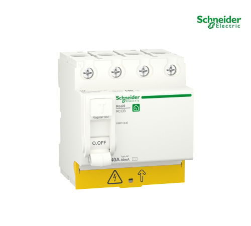 Residual current circuit breaker (RCCB), Resi9, 4P, 40A, AC type, 30mA ...
